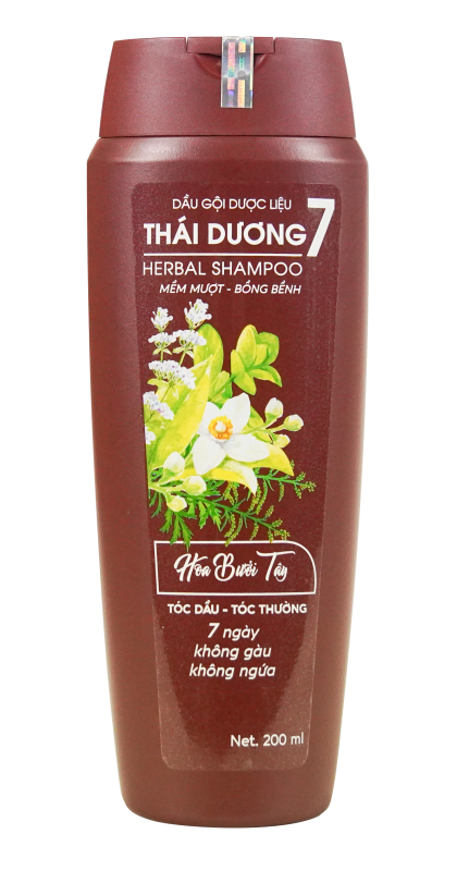 Thai Duong herbal shampoo 7 bottles 200ml